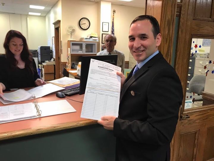 Jesse Clingan Pulls Nomination Papers for Somerville Ward 4 Alderman ...