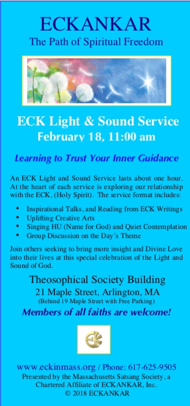 Eckankar-The Path of Spiritual Freedom | The Somerville/Medford News Weekly