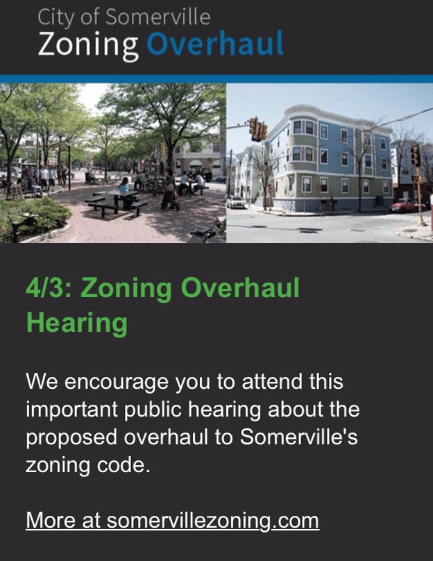 City of Somerville Zoning Overhaul | The Somerville/Medford News Weekly