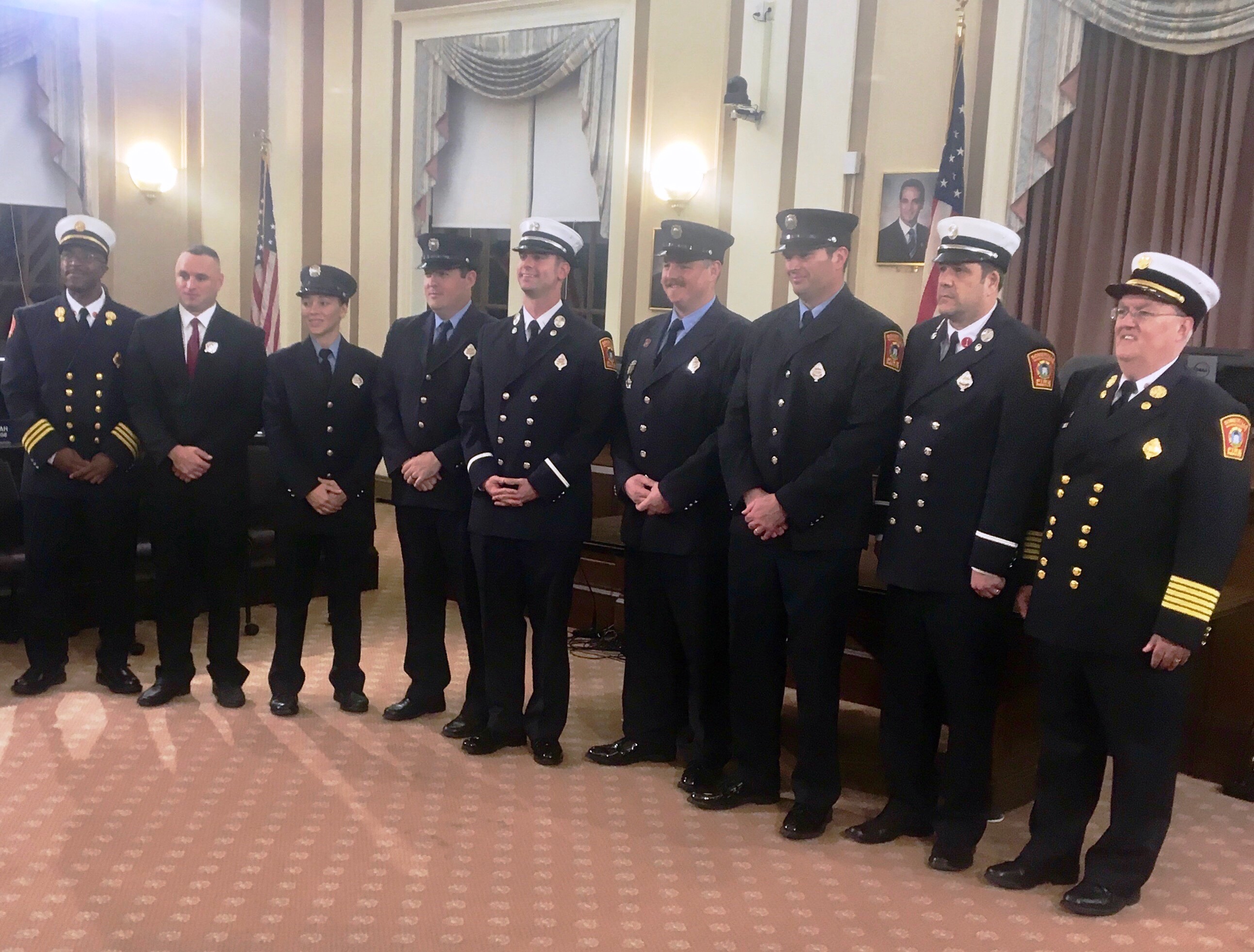 SOMERVILLE FIRE DEPARTMENT PROMOTES SIX AND HIRES ONE | The Somerville ...
