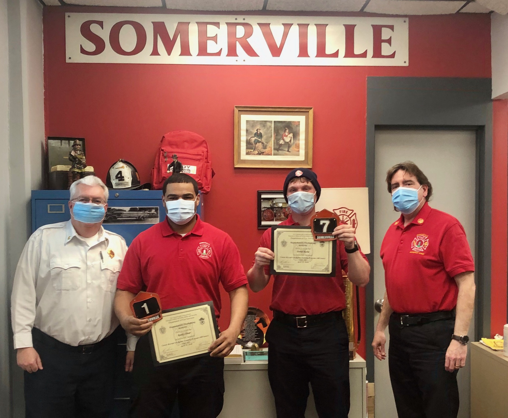 Somerville Fire Department Recruits Graduate | The Somerville/Medford ...
