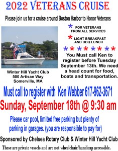 2022 WHYC SOMERVILLE VETERANS CRUISE | The Somerville/Medford News Weekly
