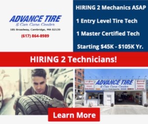 Advance Tire & Auto Repair is Hiring | The Somerville/Medford News Weekly