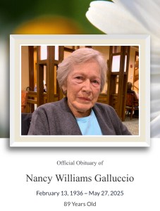 Somerville/Medford/Cambridge Remembering Nancy Williams Galluccio | The ...